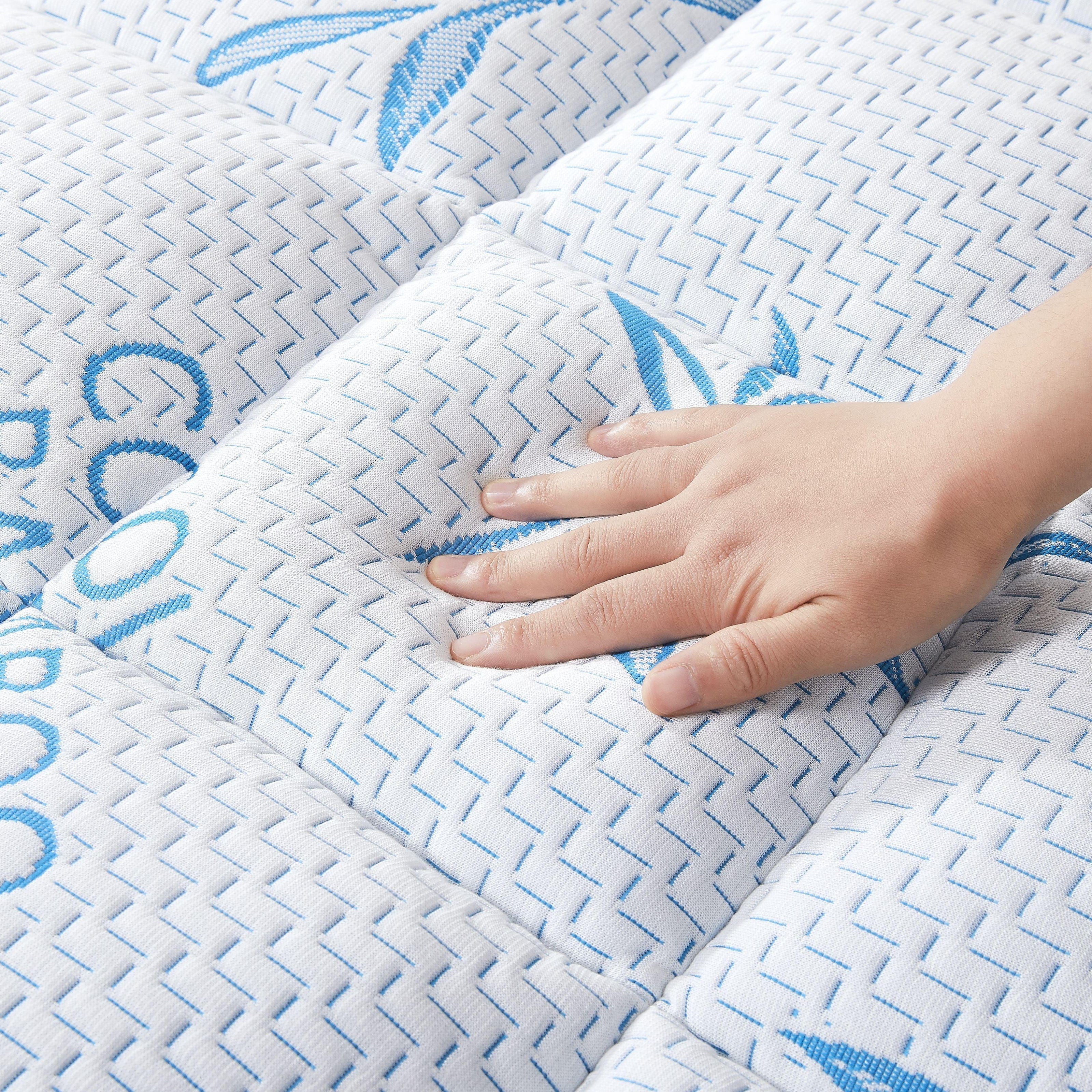 Bamboo Mattress Topper - Cool Bamboo Quilted Comfort